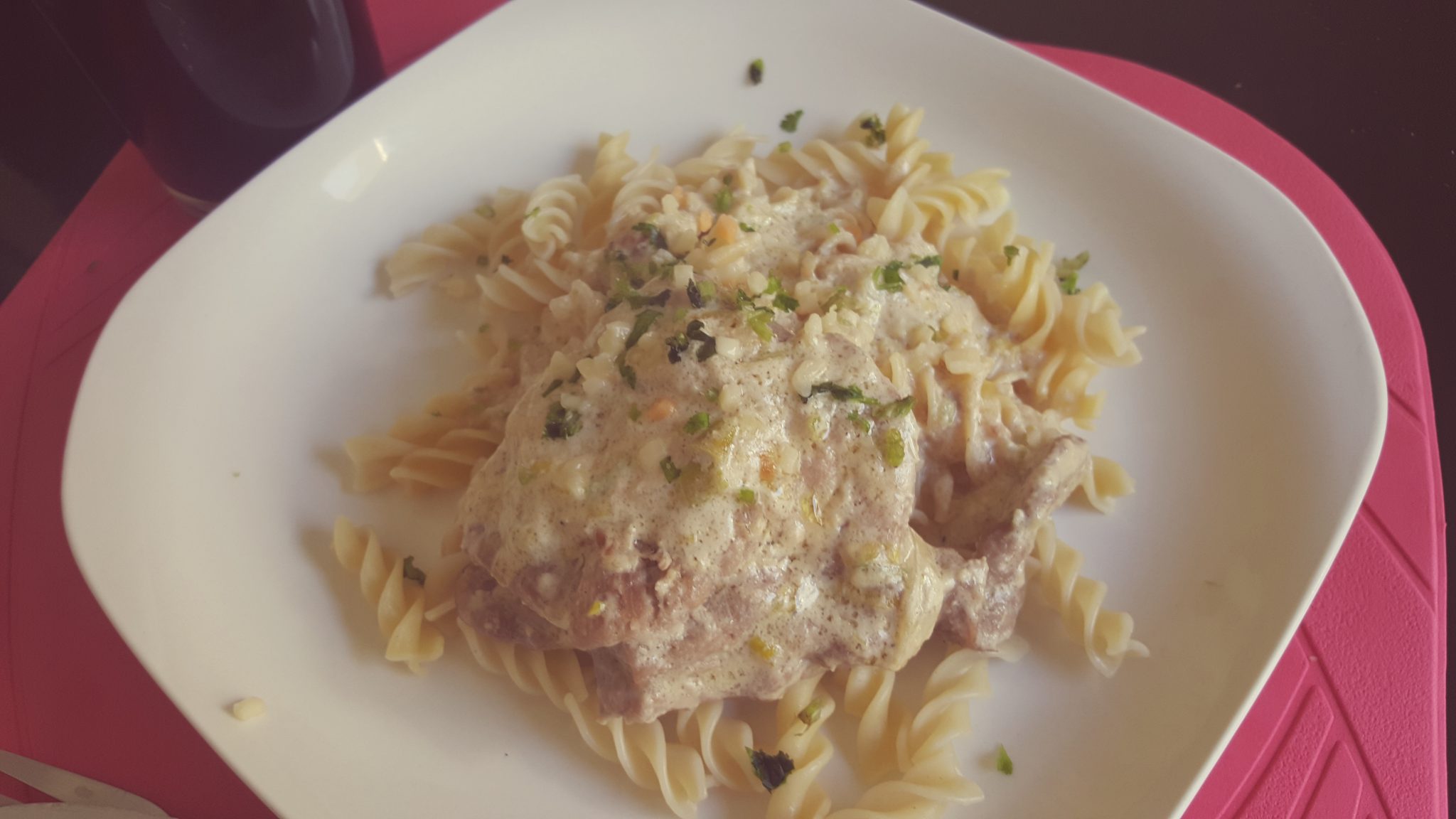 Pasta con Atùn y salsa blanca - En casa cocino yo
